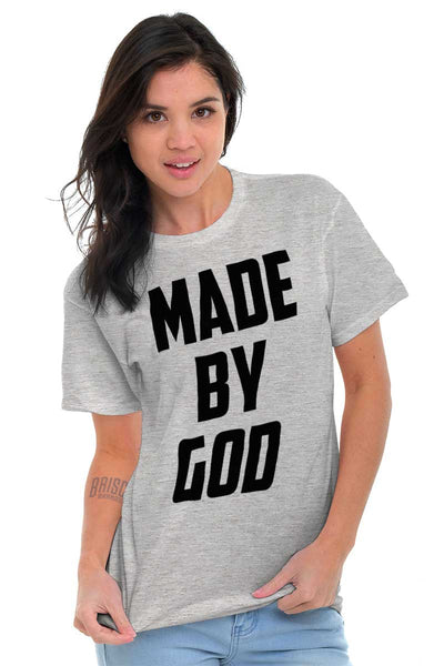 Made by Lord God Heavy Cotton Tee | – Christian Strong