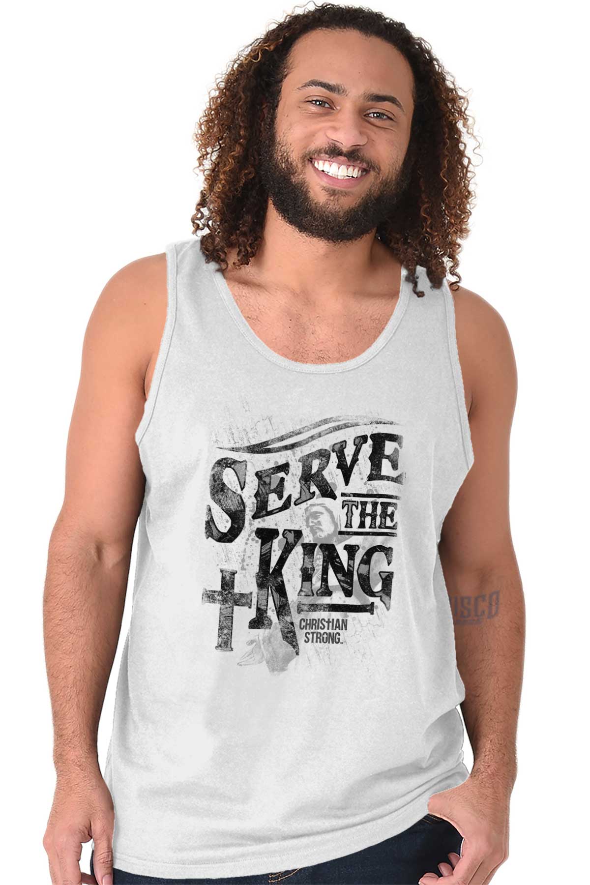 Serve The King Tank Top Ultra Cotton | – Christian Strong