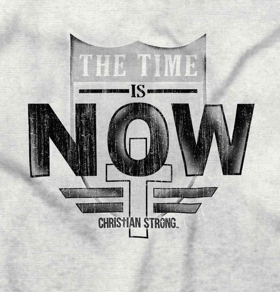 Time is Now Full Zip Hooded Sweatshirt | – Christian Strong