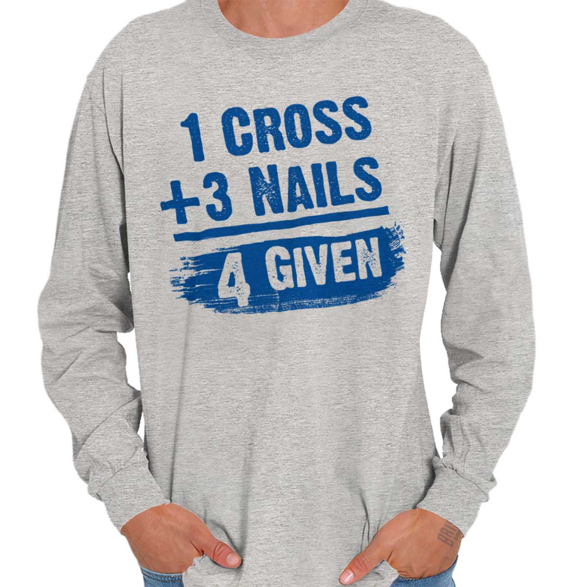 4 Given Long Sleeve Tee | – Christian Strong