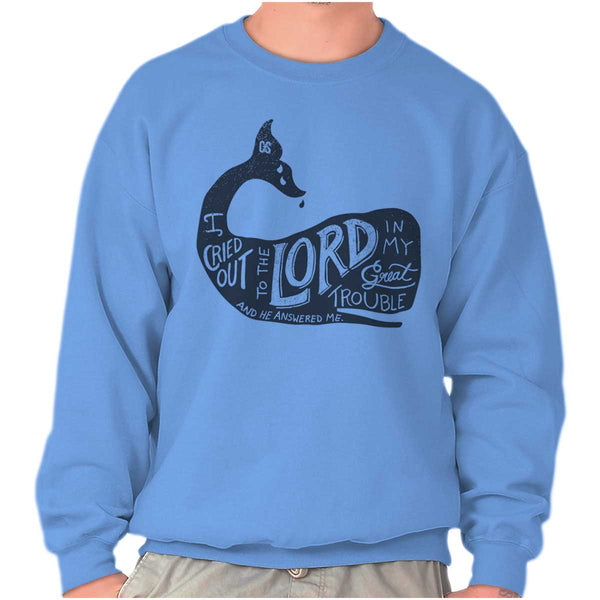 Jesus Whale Sweatshirt | – Christian Strong