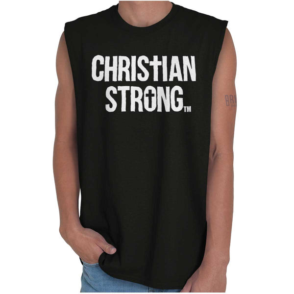 Christian Strong Sleeveless Tee