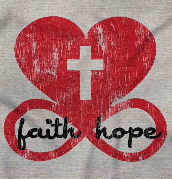 Faith Hope Full Zip Hooded Sweatshirt | – Christian Strong