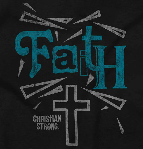 Faith And Cross Pullover Hooded Sweatshirt | – Christian Strong