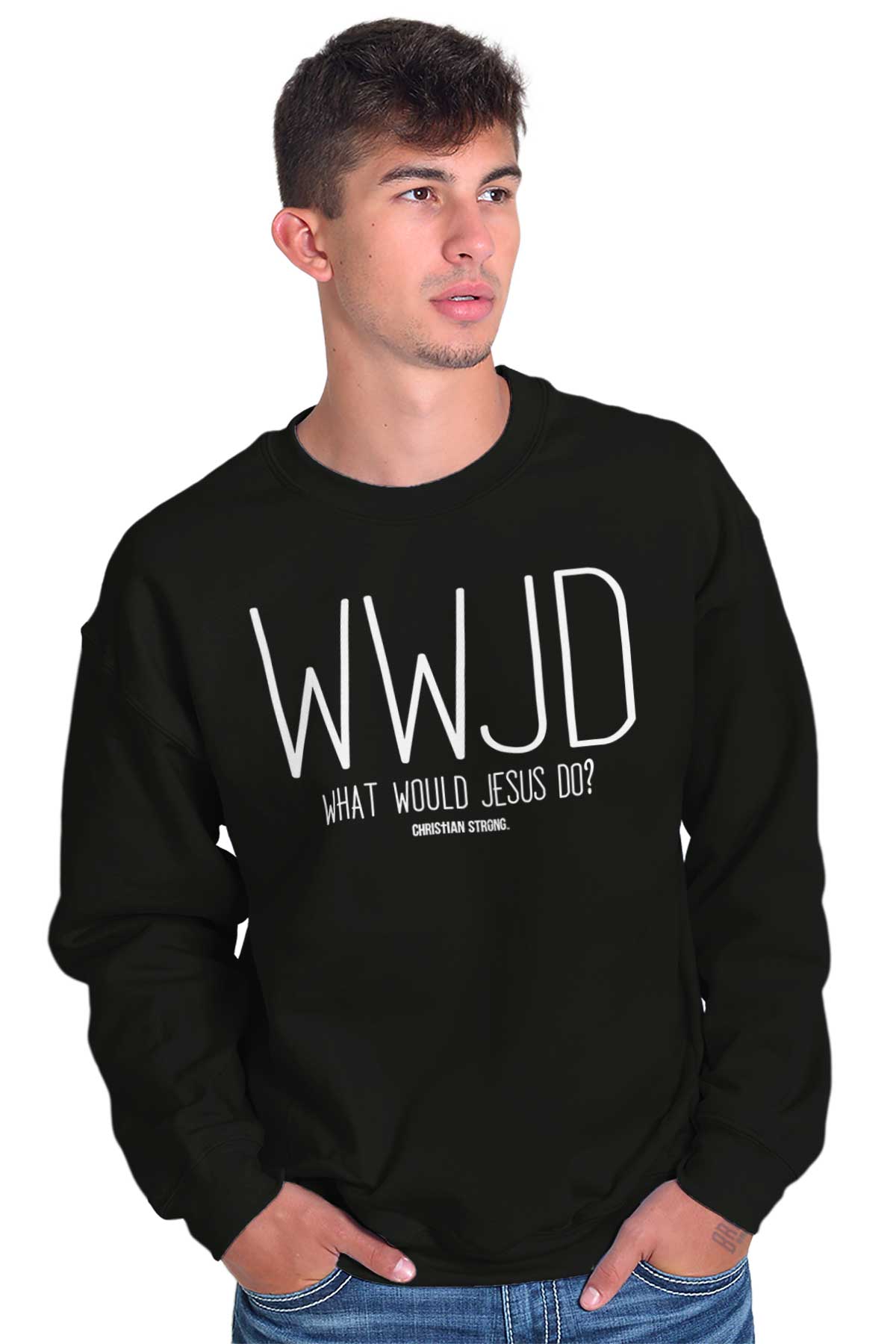 WWJD Sweatshirt | – Christian Strong