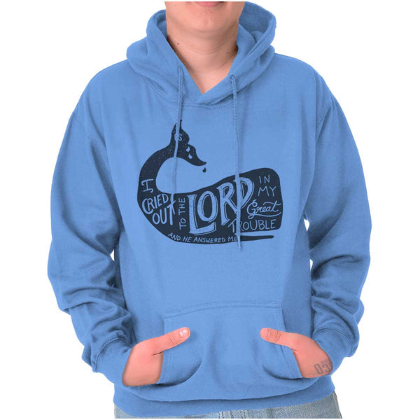 Jesus Whale Pullover Hooded Sweatshirt | – Christian Strong