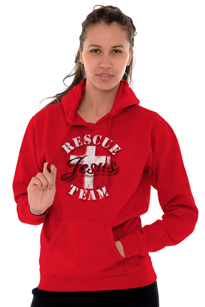 Rescue Team Pullover Hooded Sweatshirt | – Christian Strong