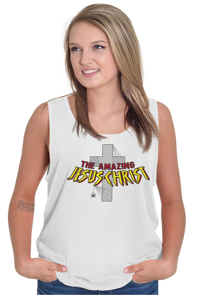 Amazing Jesus Christ Tank Top Ultra Cotton | – Christian Strong