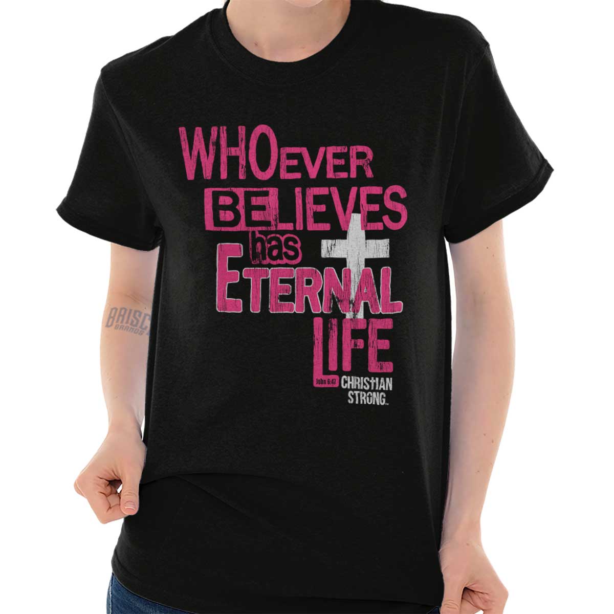 Eternal Life Heavy Cotton Tee | – Christian Strong