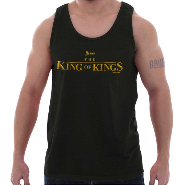 Jesus King Of Kings Tank Top Ultra Cotton | – Christian Strong
