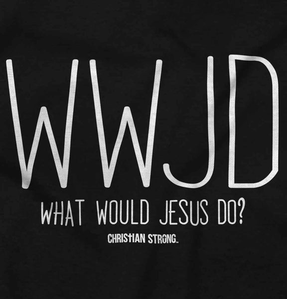 WWJD Pullover Hooded Sweatshirt | – Christian Strong