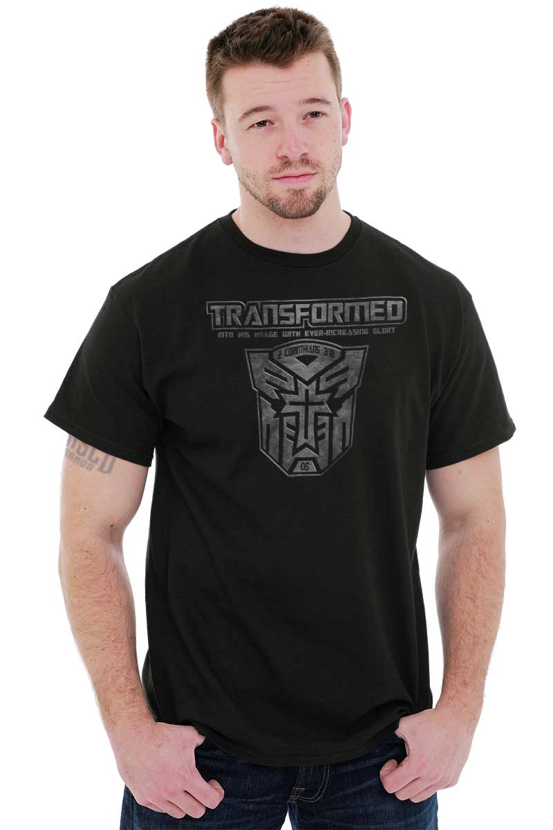 Transformed Christia Heavy Cotton Tee | – Christian Strong