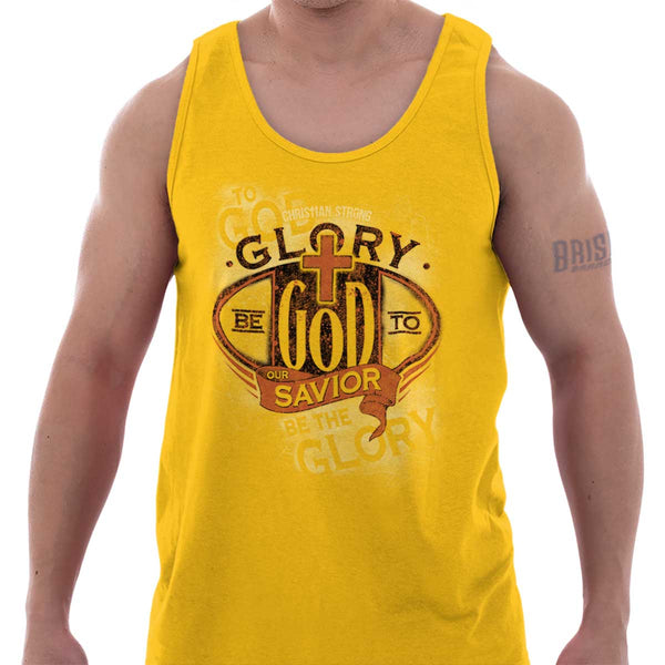 Glory to God Christian Tank Top Christian Strong