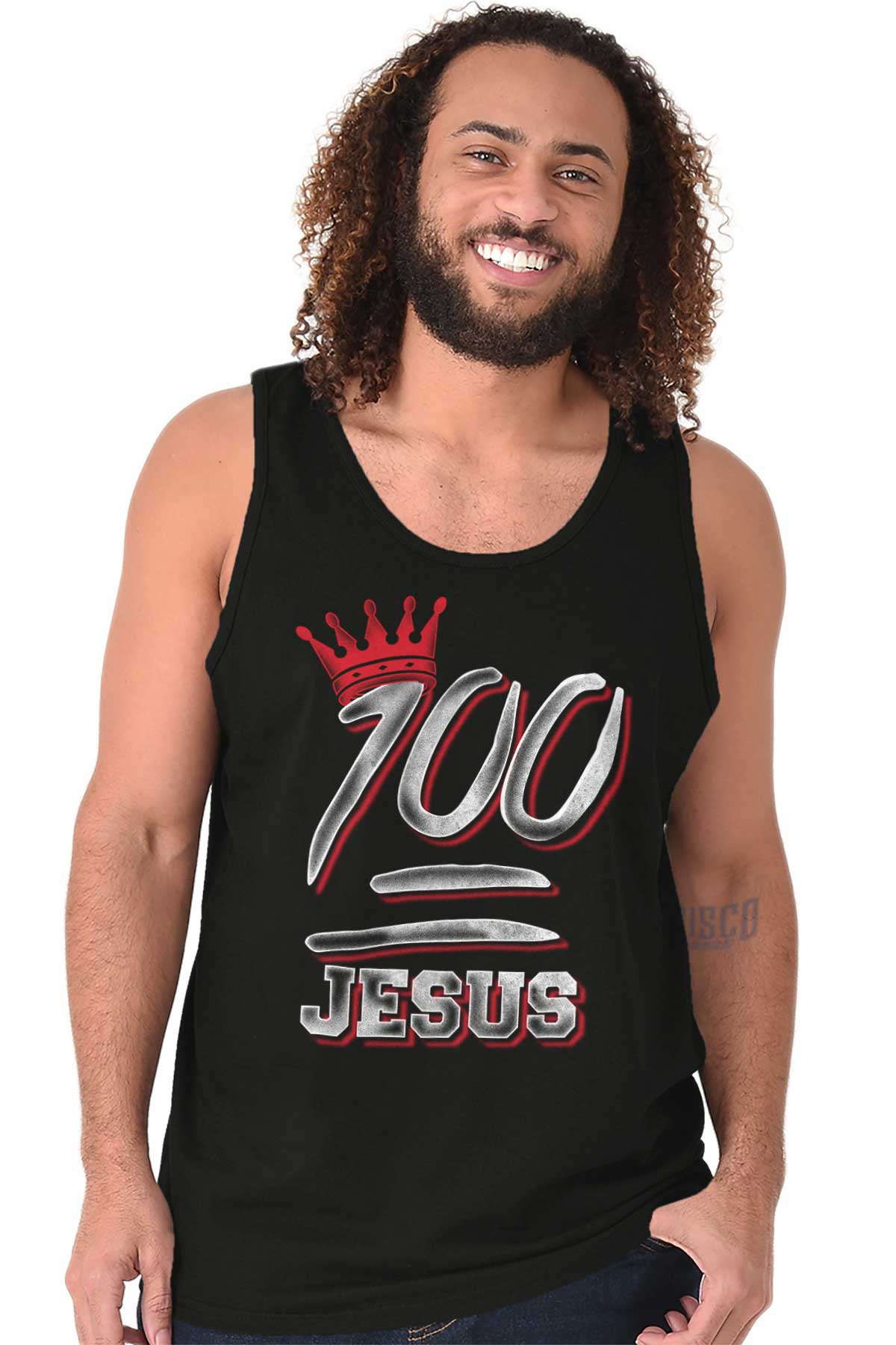 100 Jesus Tank Top Ultra Cotton | – Christian Strong