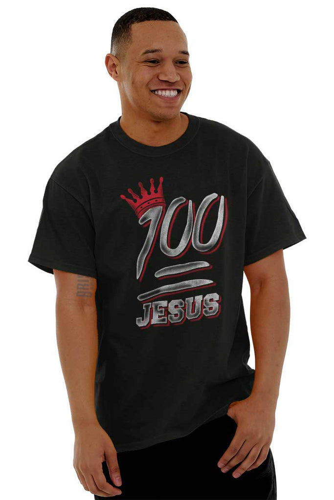 100 Jesus Heavy Cotton Tee | – Christian Strong
